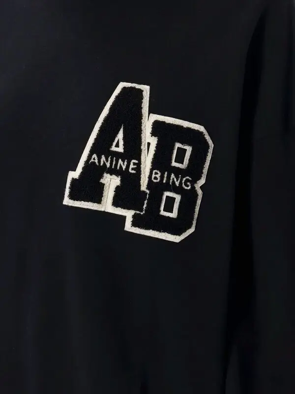 ANINE BING Crewneck Sweatshirt - Black
