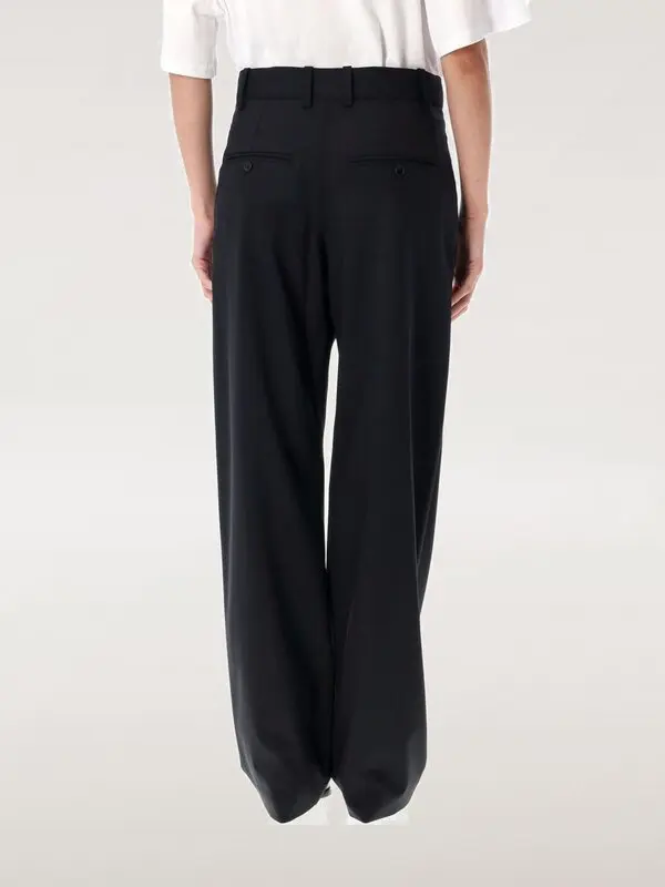 Isabel Marant Étoile Tailored Pleated Wide-leg Trousers - Black