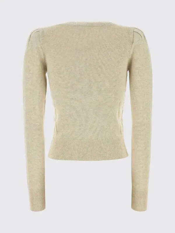 Isabel Marant Étoile Crew Neck Sweater With Puff Sleeves - Grey