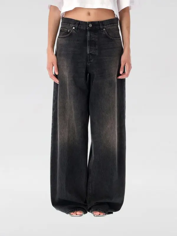 HAIKURE Wide Leg Jeans - Grey