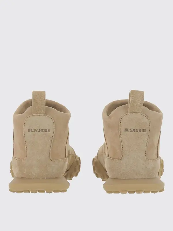 JIL SANDER Suede Sneakers - Beige