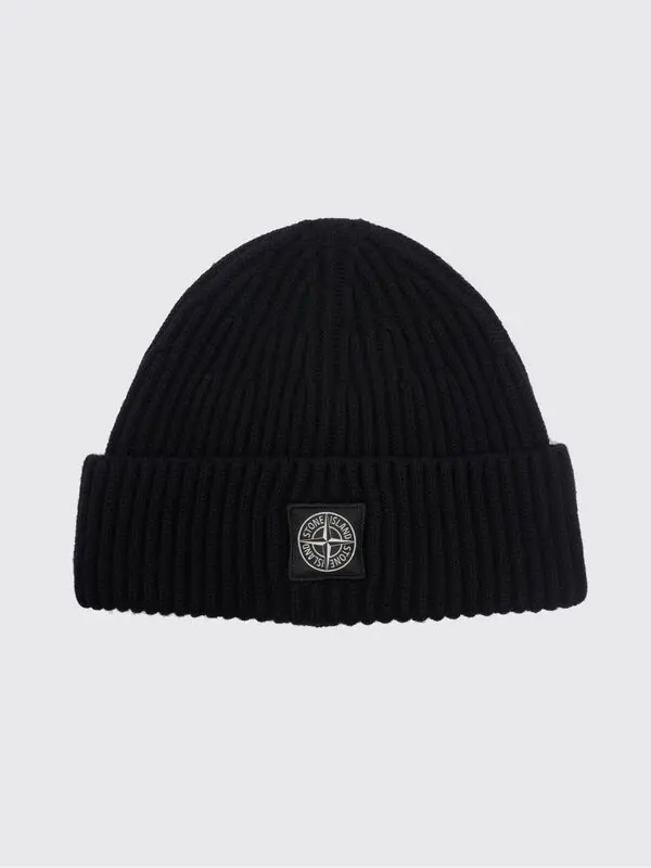 Stone Island Beanie - Black
