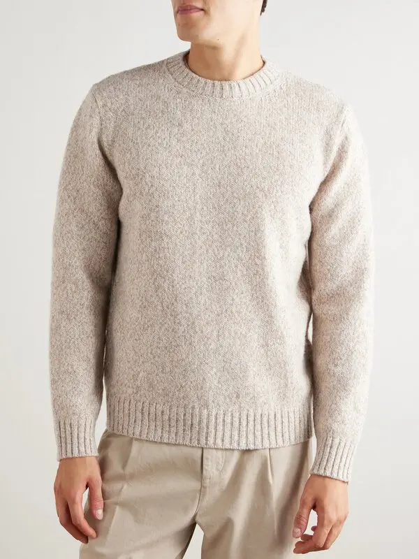 Eleventy Slim-fit Wool Sweater