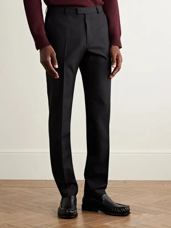 Dries Van Noten Slim-fit Grain De Poudre Wool Suit