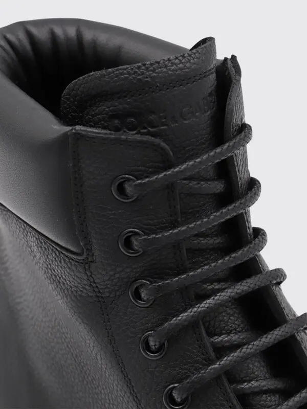 Dolce & Gabbana Lace-up Leather Boots