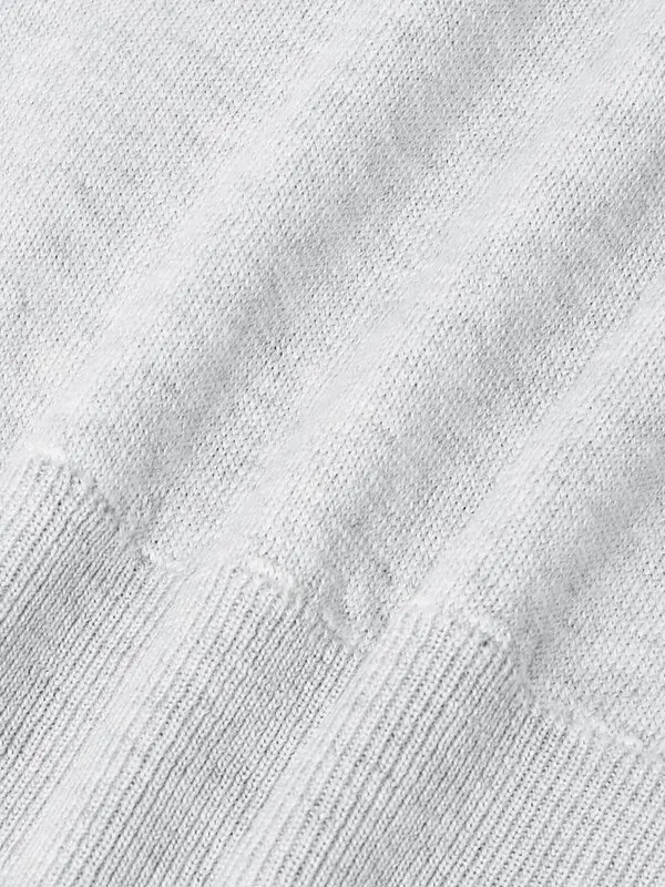 Eleventy Slim-fit Wool Sweater - Gray