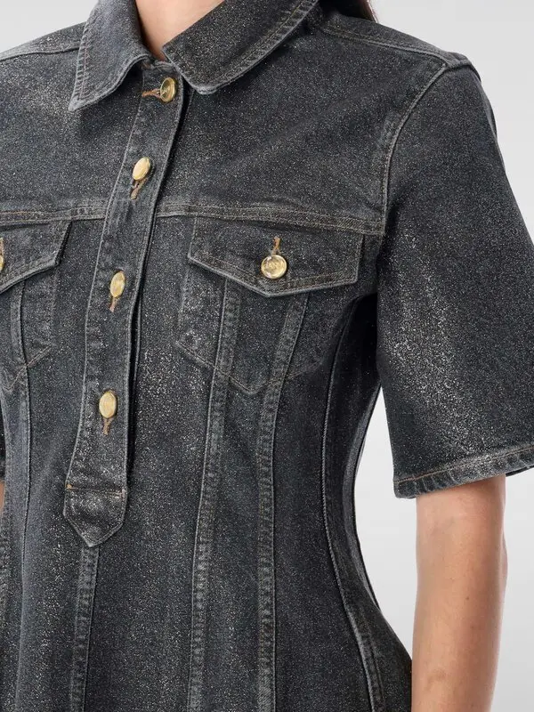 GANNI Denim Shirt Dress