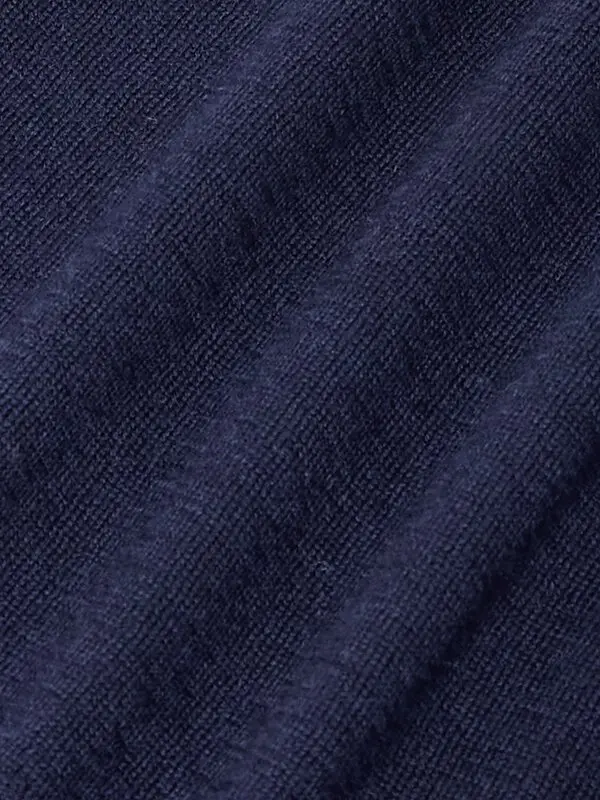 Eleventy Slim-fit Merino Wool Sweater - Blue