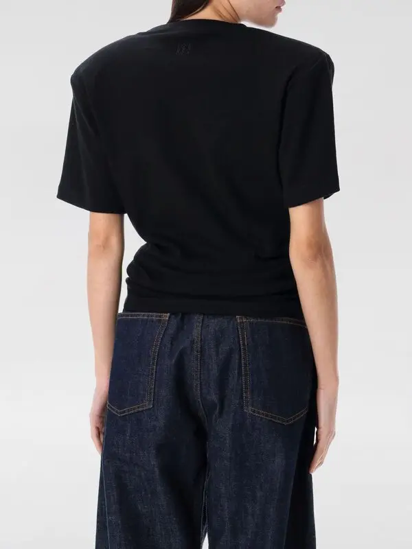 Magda Butrym Knot Detailed T-shirt - Black