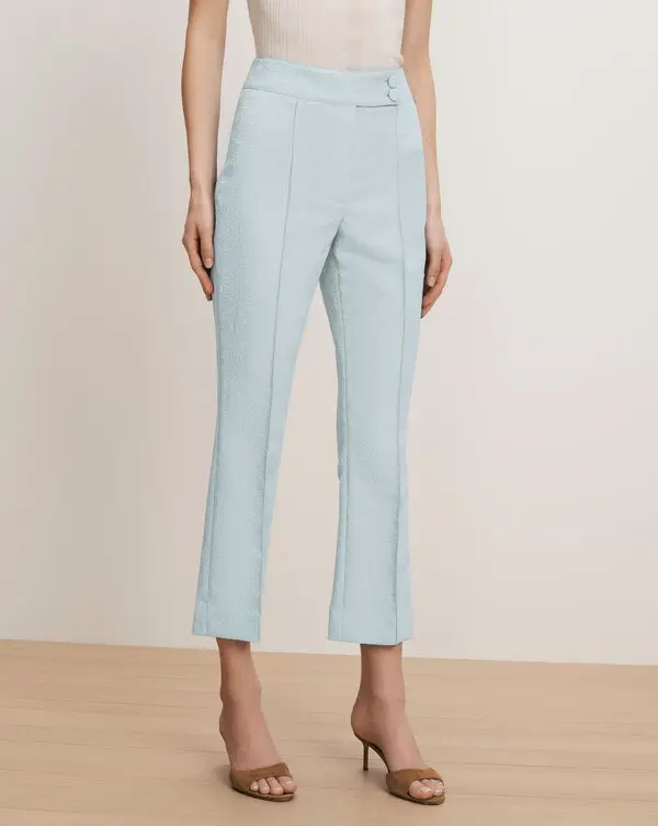 Veronica Beard Dell Slim-leg Pant