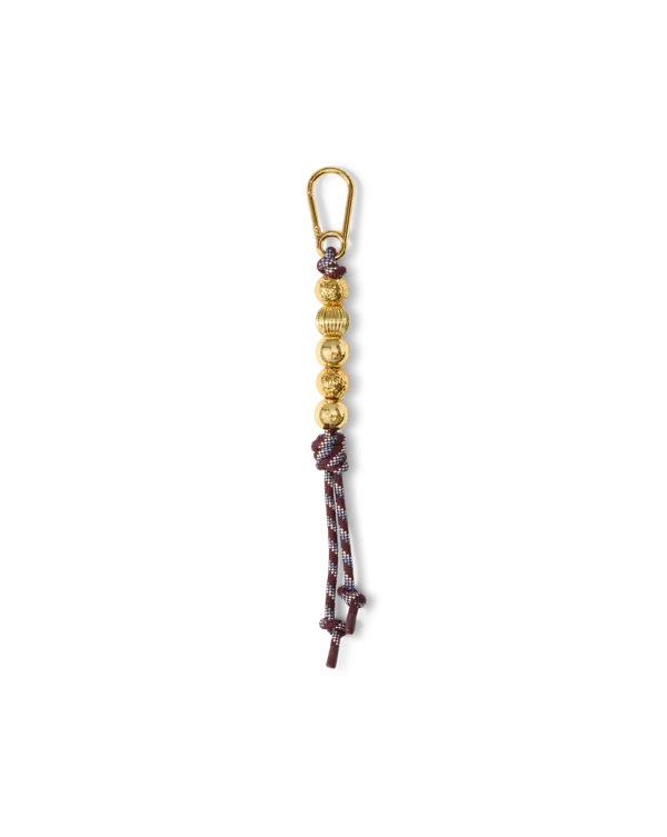Veronica Beard Paracord Beaded Bag Charm