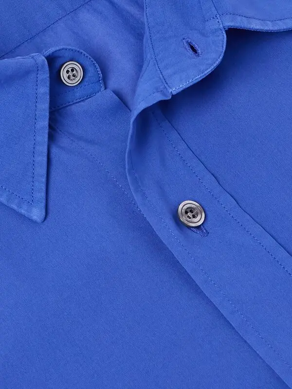 TOM FORD Cotton-voile Shirt - Blue