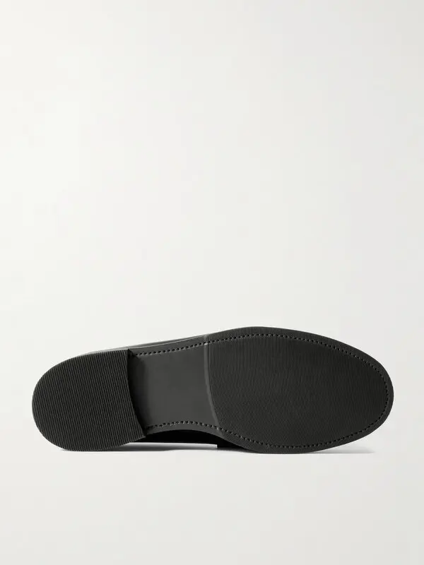 MORJAS The Ivy Leather Penny Loafers - Black