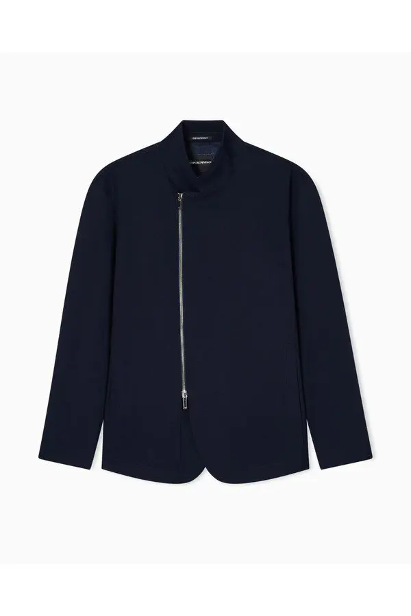 Emporio Armani Stretch Technical Gabardine Jacket
