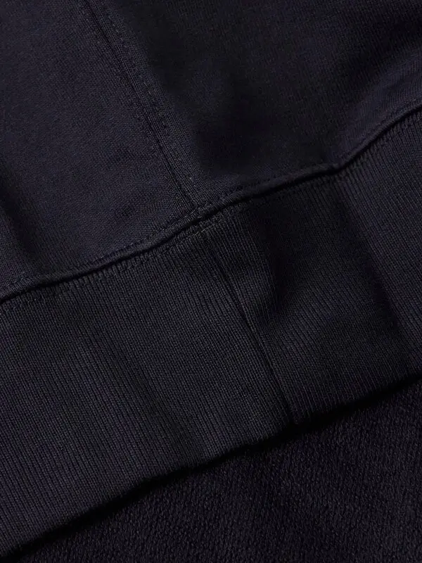 Dries Van Noten Oversized Cotton-jersey Sweatshirt - Blue