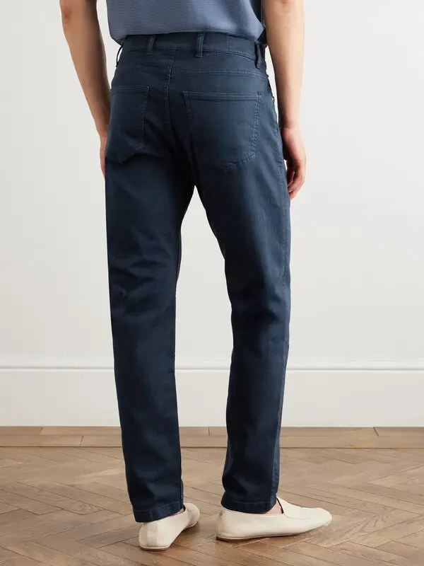 Eleventy Slim-fit Straight-leg Jeans