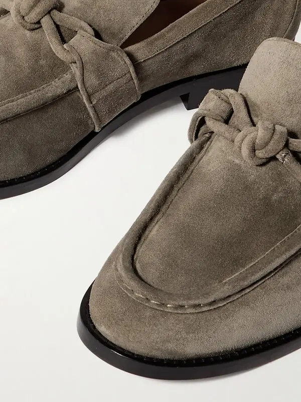 Bottega Veneta Astaire Knotted Loafers