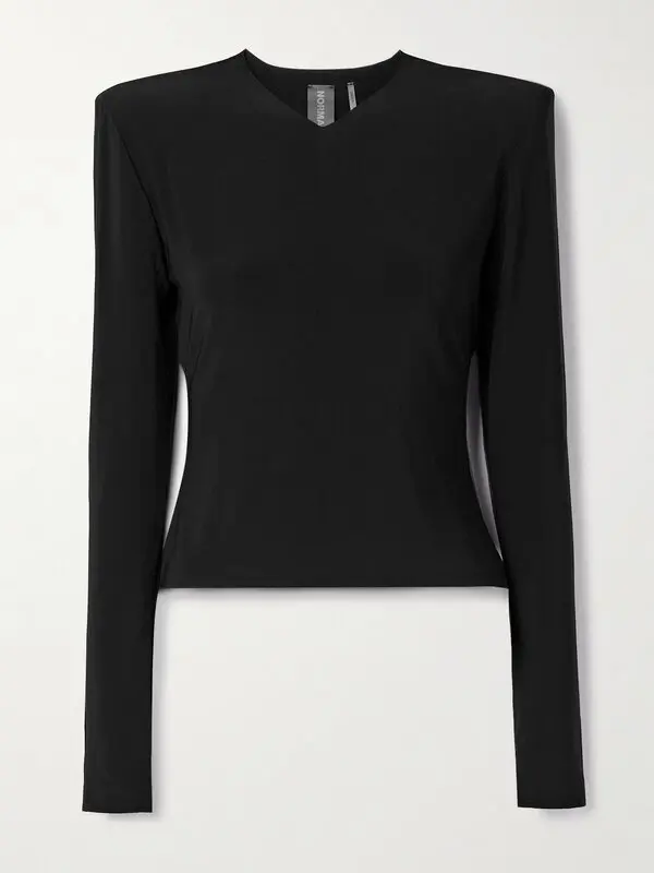 Norma Kamali Stretch-jersey Top