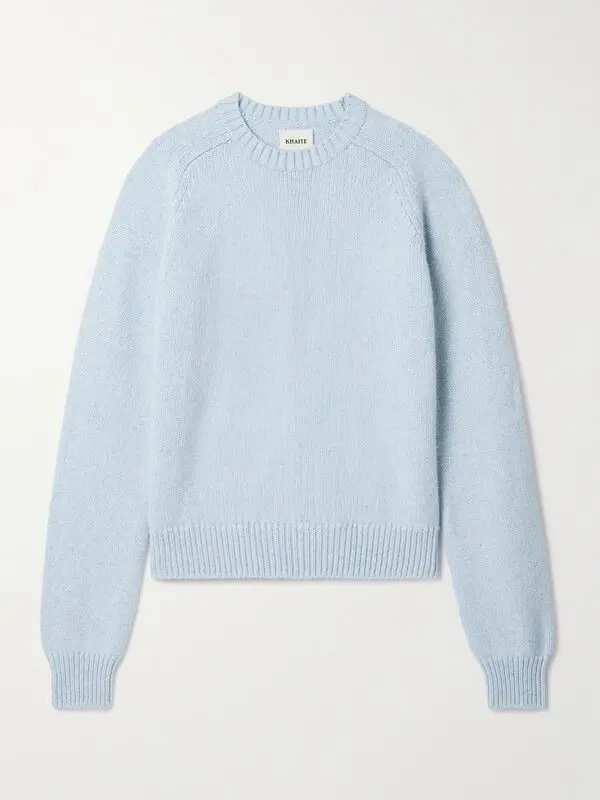 Khaite Nera Cashmere Sweater - Blue