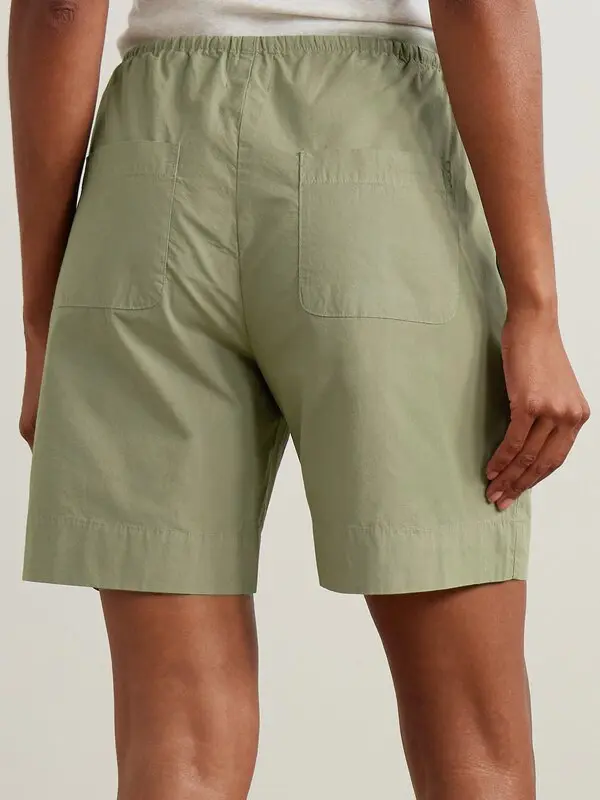 LESET Kyoto Cotton-poplin Shorts