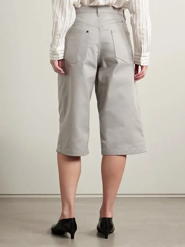 Maria Mcmanus Organic Denim Knee Length Shorts