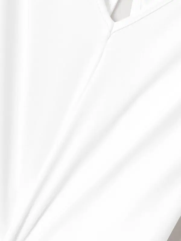 Wardrobe.NYC Stretch-jersey Thong Bodysuit - White