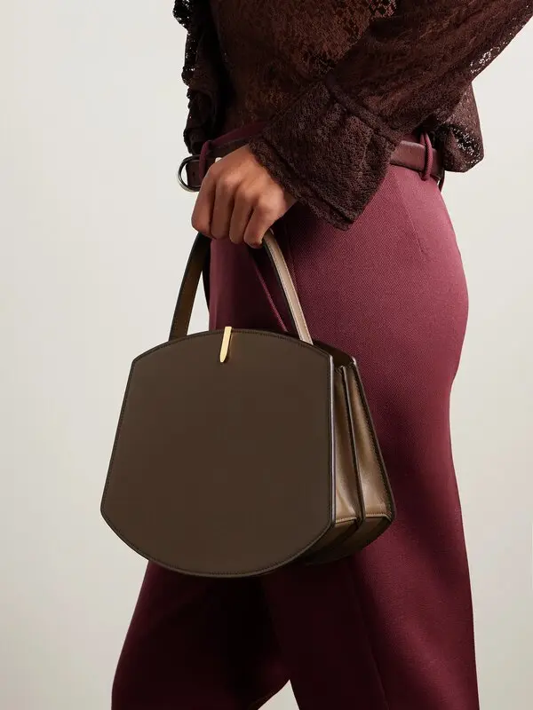 Savette Florence 25 Leather Tote - Brown