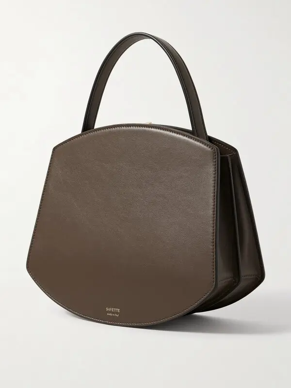 Savette Florence 25 Leather Tote - Brown
