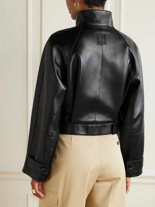 Loewe Leather Biker Jacket