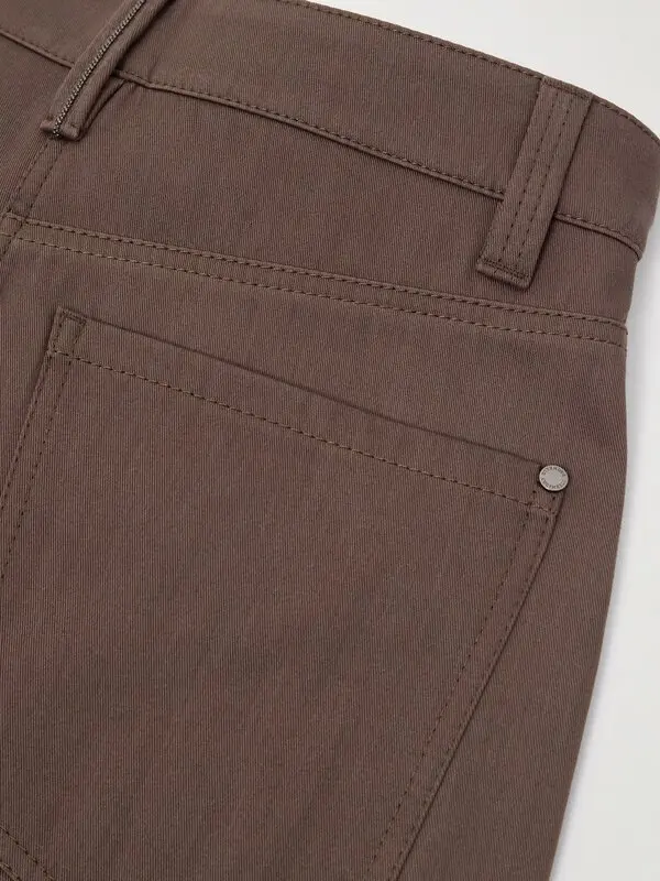 Brunello Cucinelli Cropped Straight-leg Jeans