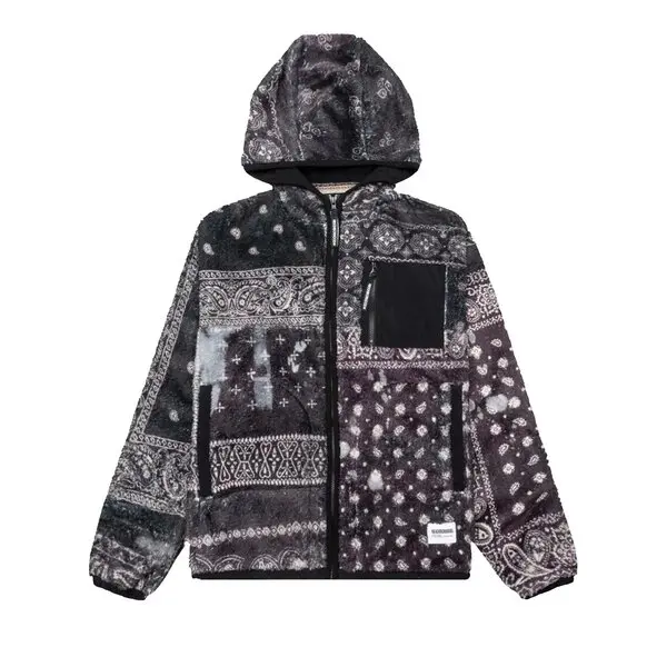 NEIGHBORHOOD Bandana Pattern Fleece Jacket