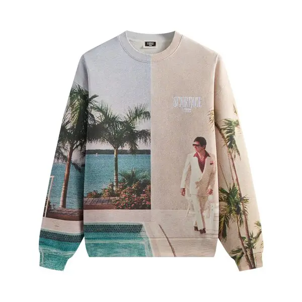 Kith For Scarface Nelson Crewneck - Blue