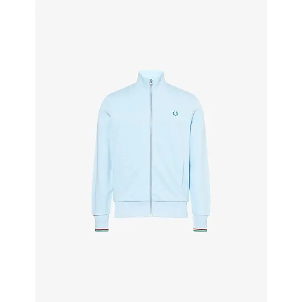 Fred Perry Embroidered Logo Zip-through Jacket