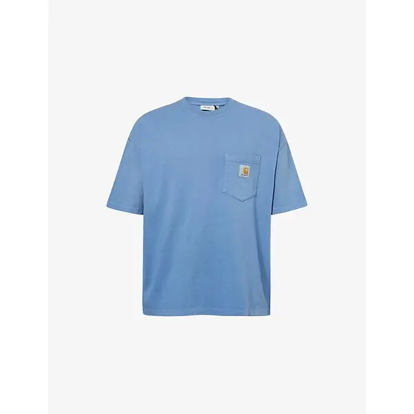 Carhartt Work In Progress Hudson Crewneck Cotton-jersey T-shirt - Sorrent