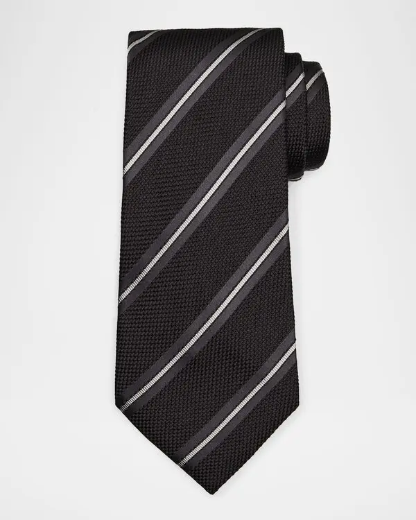 TOM FORD Standard Silk Tie - Black