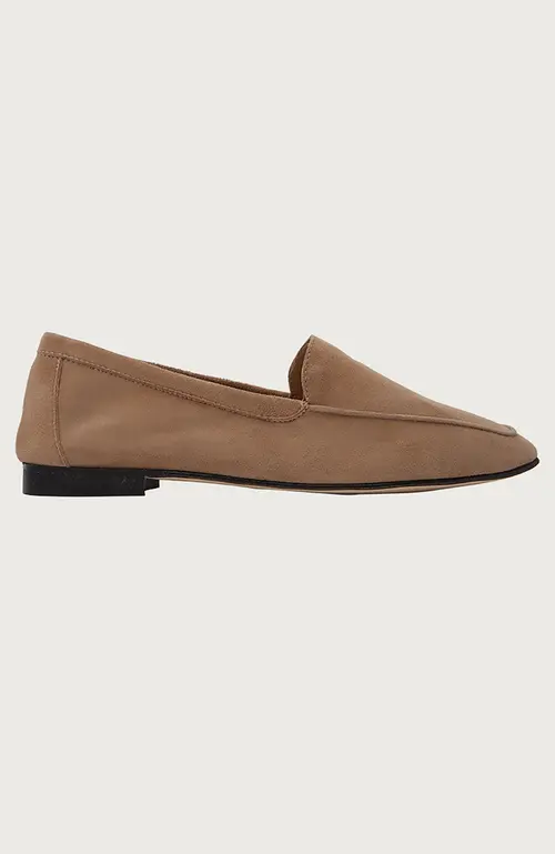 ANDREA CARRANO Mare Moccasins - Beige