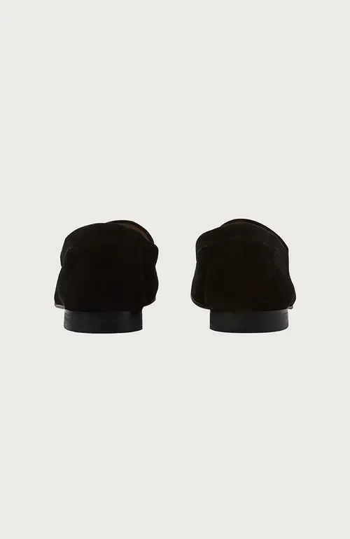 ANDREA CARRANO Mare Moccasins - Black