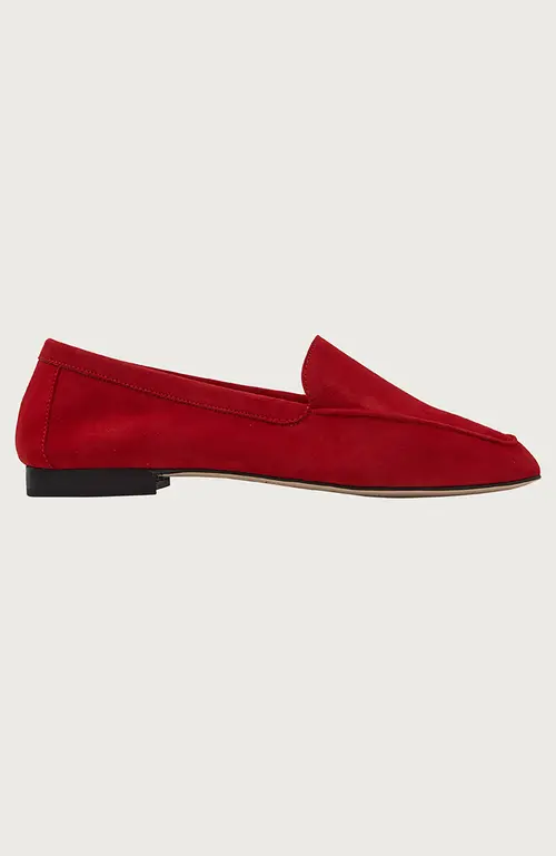 ANDREA CARRANO Mare Moccasins - Red
