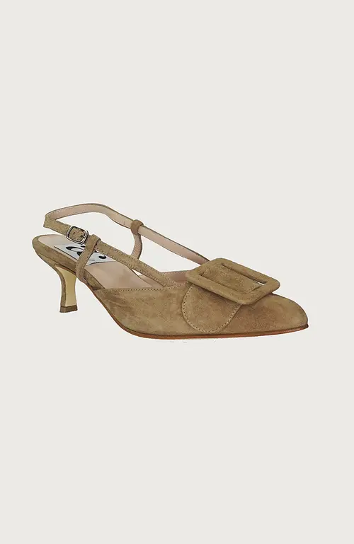 ANDREA CARRANO Mia Slingback Kitten Heel