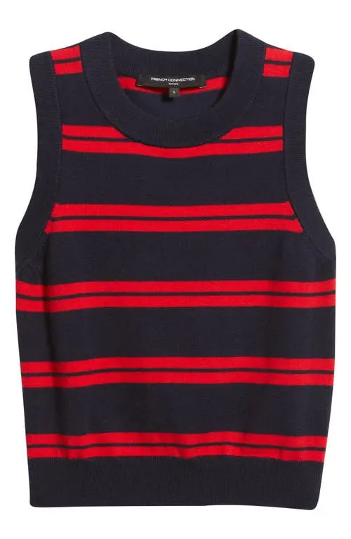 French Connection Padma Stripe Sweater Tank