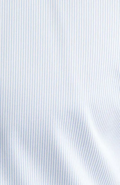 1863 BY ETERNA Luxury Slim Fit Micro Stripe Non-iron Dress Shirt