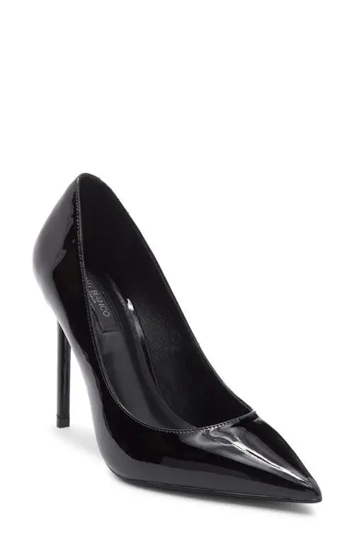 TONY BIANCO Anja Pointed Toe Pumps - Black Patent