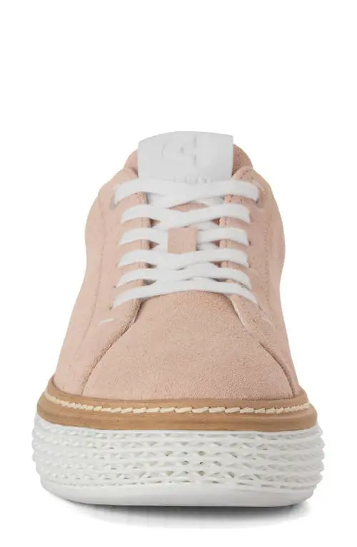 Cole Haan Skyweave Sneaker - Cameo Rose Suede/white