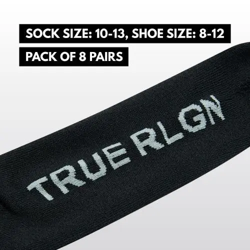 True Religion Crew Socks Pack Of Pairs - Black