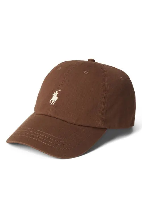 Polo Ralph Lauren Cotton Twill Baseball Cap - Cooper Brown