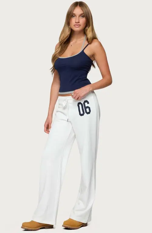 EDIKTED Roya Layered Camisole - Navy