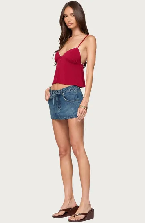 EDIKTED Kellyn Babydoll Camisole
