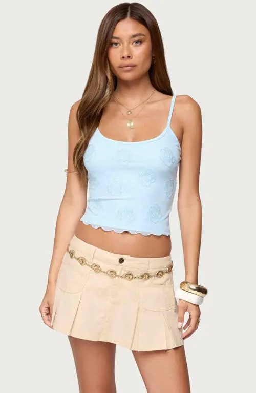 EDIKTED Floral Beaded Camisole
