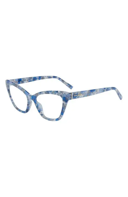 Kate Spade New York Gracelyn Blue Light Blocking Reading Glasses - Blue Pattern