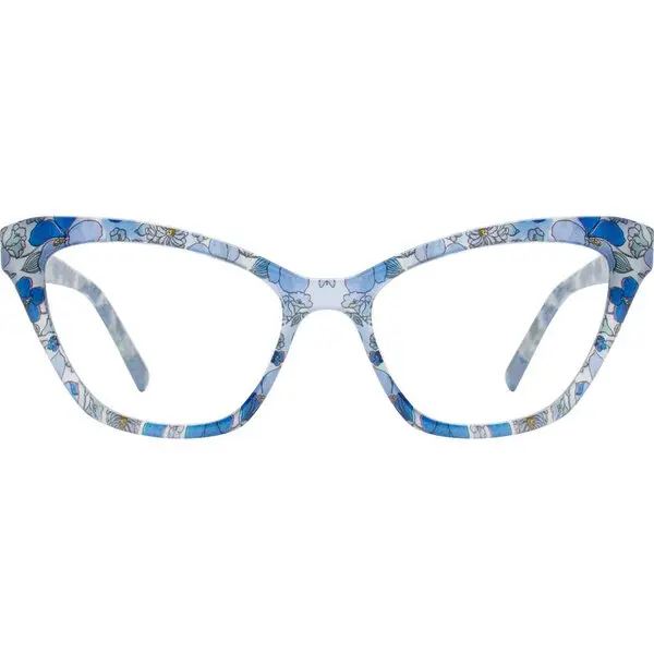 Kate Spade New York Gracelyn Blue Light Blocking Reading Glasses - Blue Pattern
